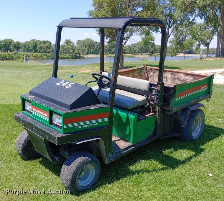 Cushman Turf-Truckster Utility Vehicle For Sale | Purple Wave Auction